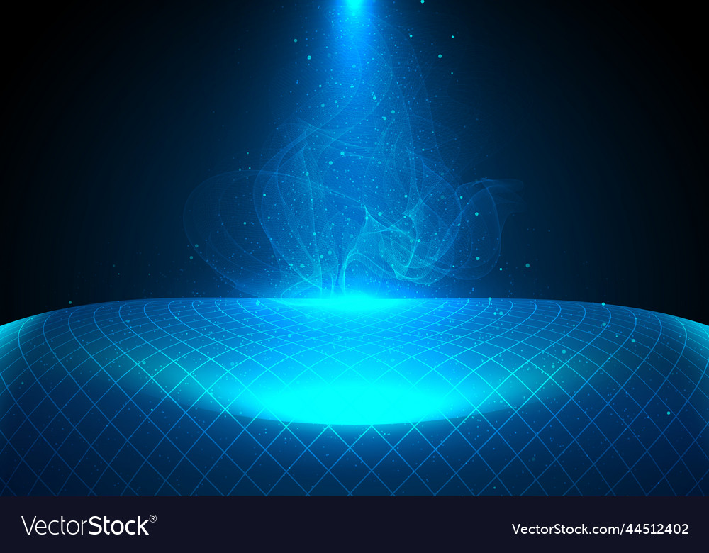 Abstract technology futuristic concept cyberspace Vector Image
