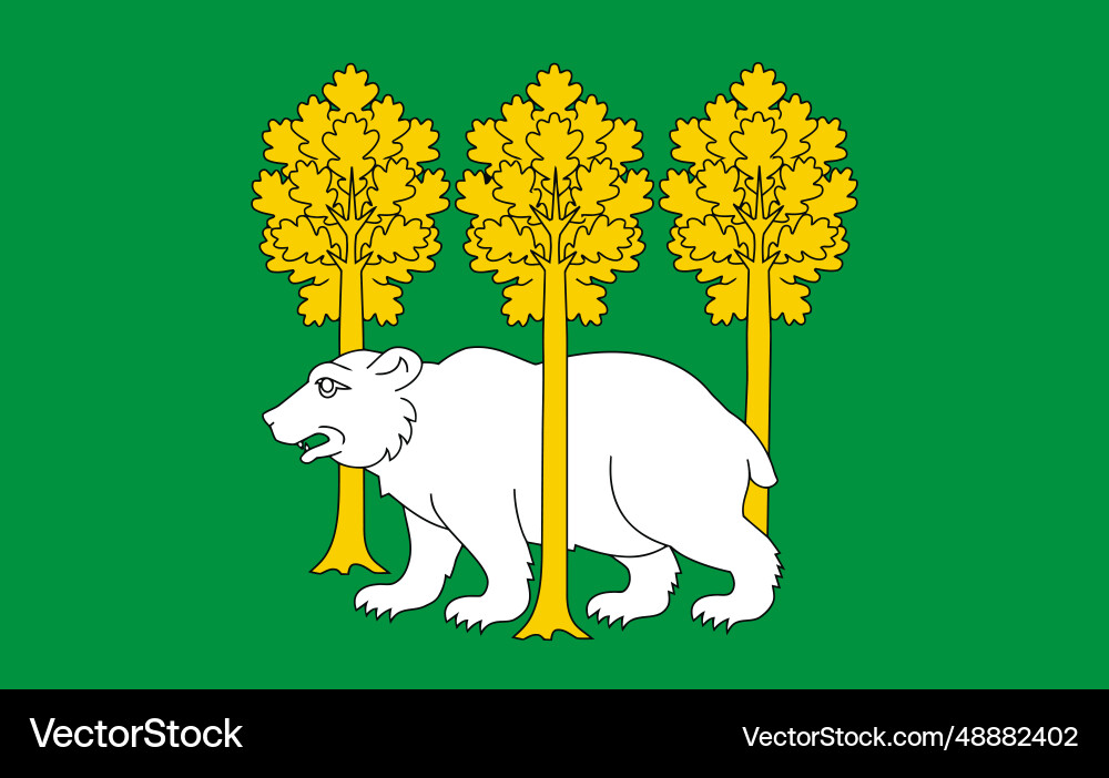 Flag of holme county Royalty Free Vector Image