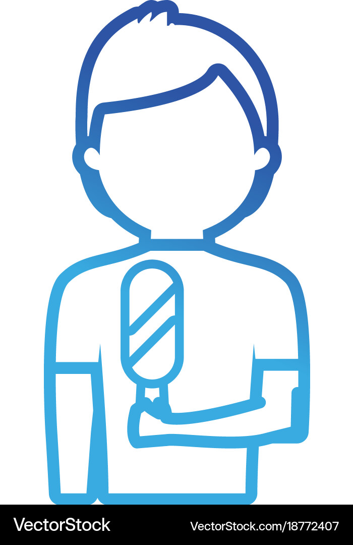 Man with ice cream Royalty Free Vector Image - VectorStock