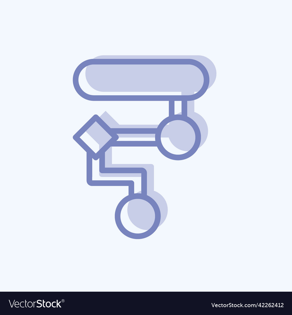 Icon design algorithm suitable for data analytics Vector Image