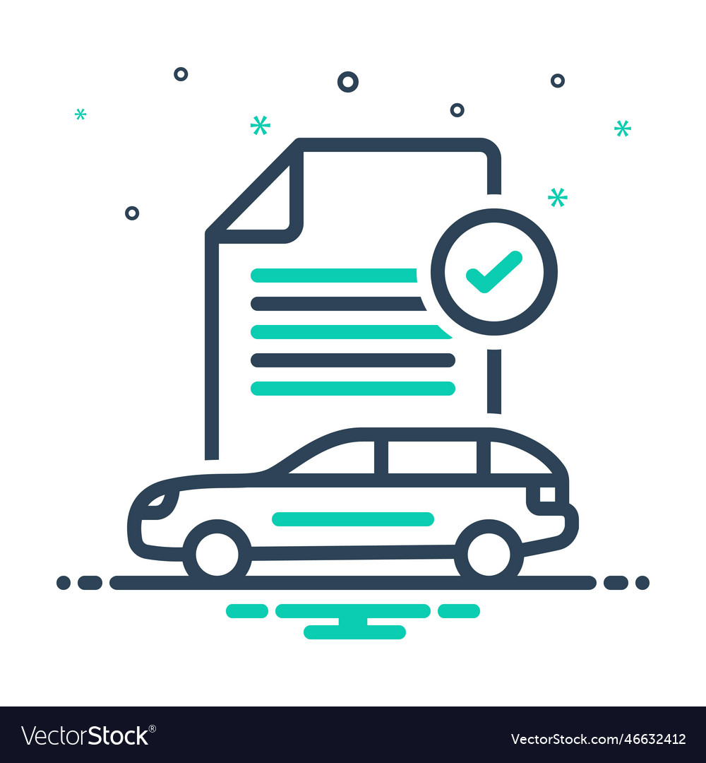 Permit Royalty Free Vector Image - VectorStock