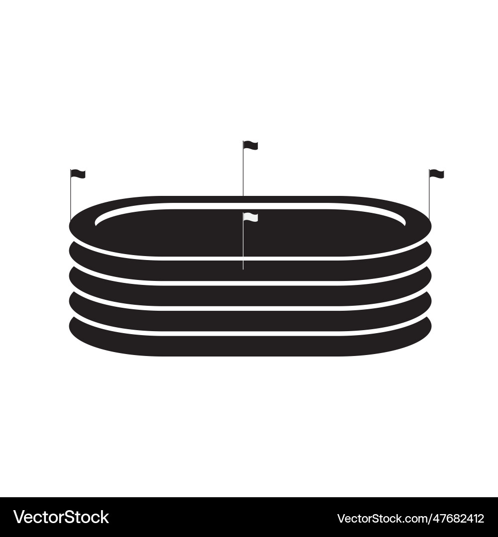 Sports stadium icon Royalty Free Vector Image - VectorStock