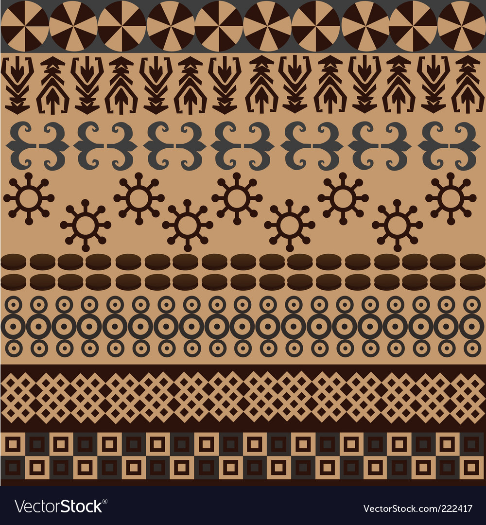 Ethnic pattern Royalty Free Vector Image - VectorStock