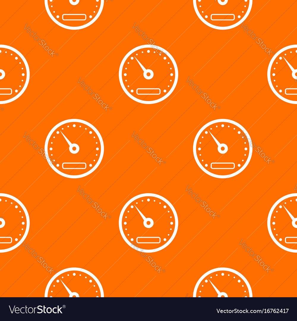 Speedometer pattern seamless Royalty Free Vector Image