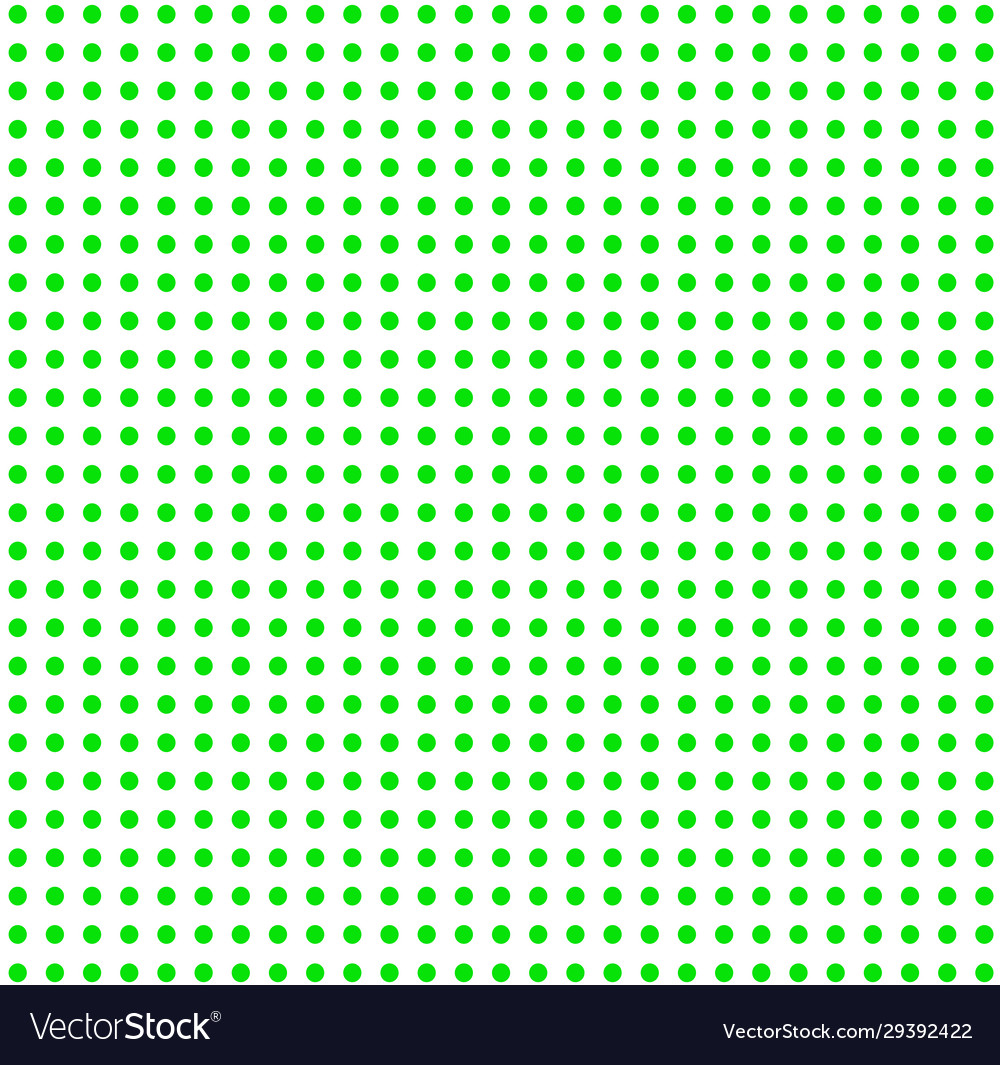Green polka dots Royalty Free Vector Image - VectorStock