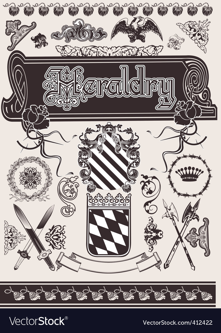 Heraldry Royalty Free Vector Image - VectorStock