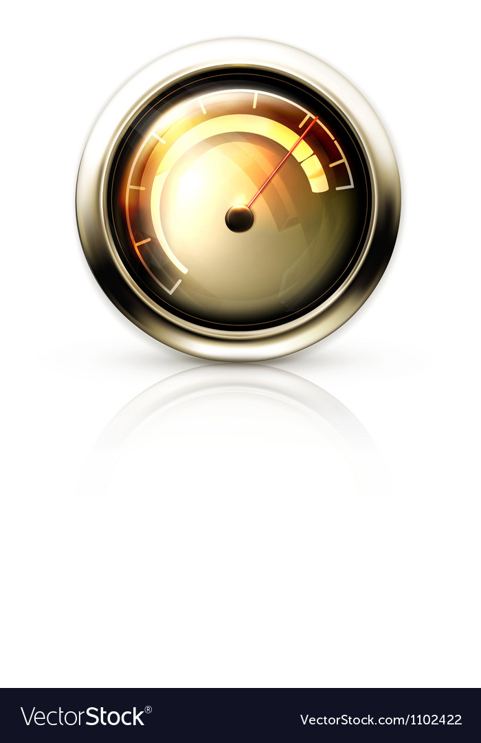 Speedometer Royalty Free Vector Image - VectorStock