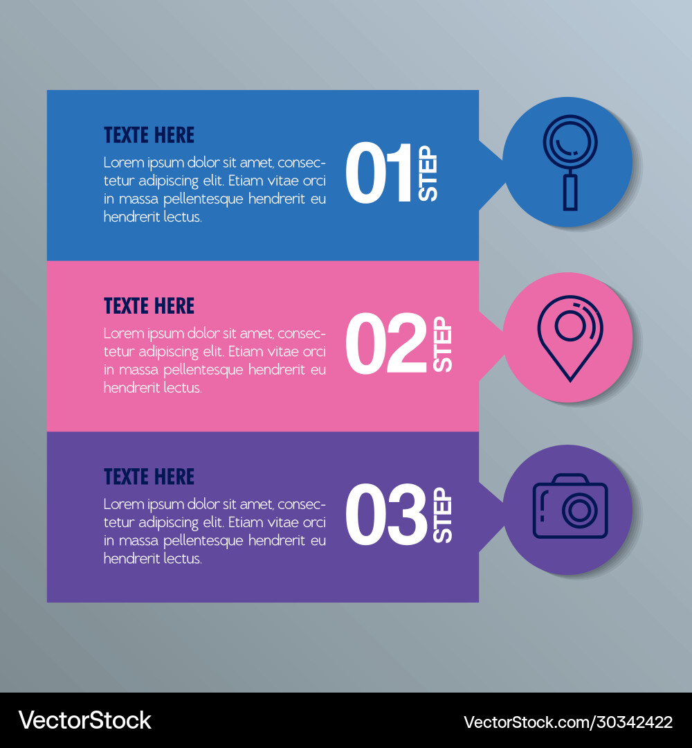 Statistical infographic with numbers and business Vector Image
