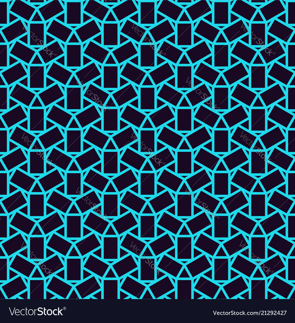 Seamless Pattern Modern Stylish Linear Texture Vector Image