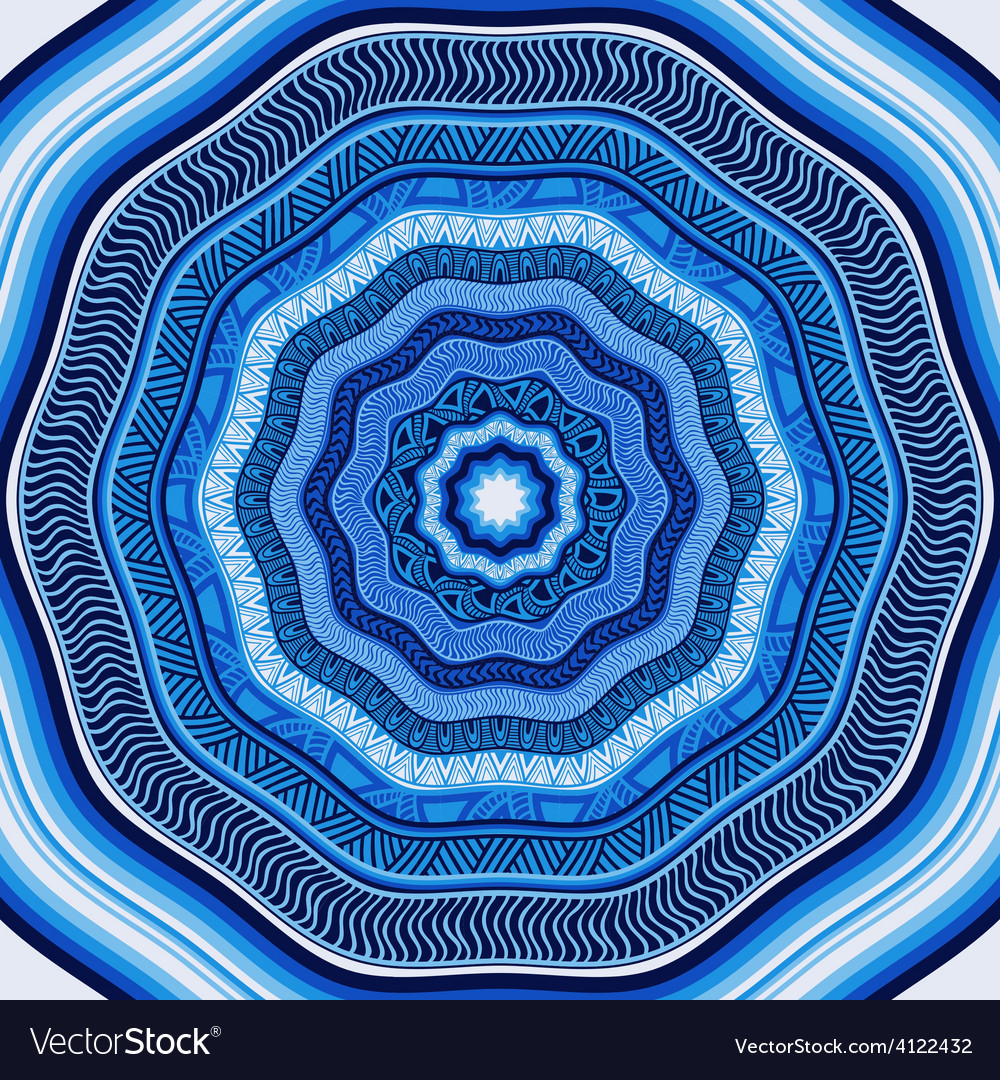 Seamless Blue Pattern Royalty Free Vector Image