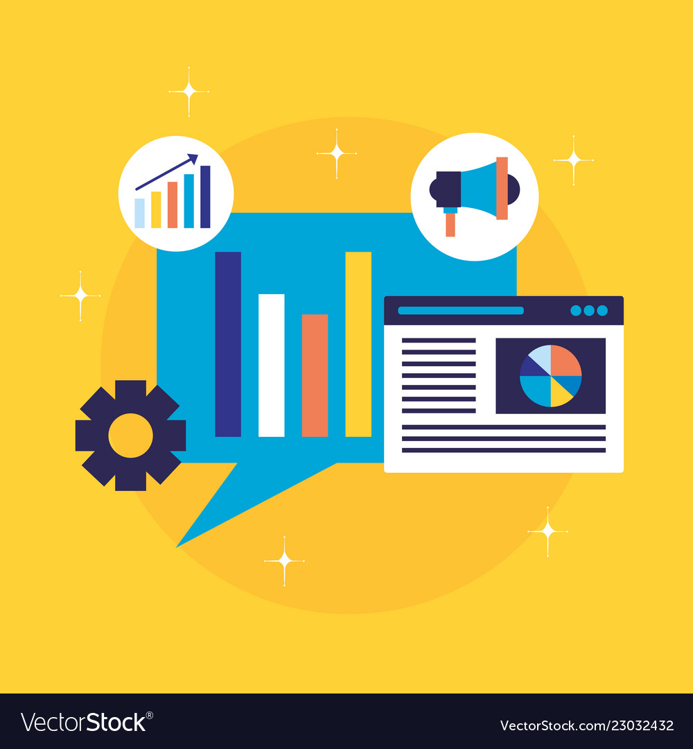 Search engine optimization Royalty Free Vector Image