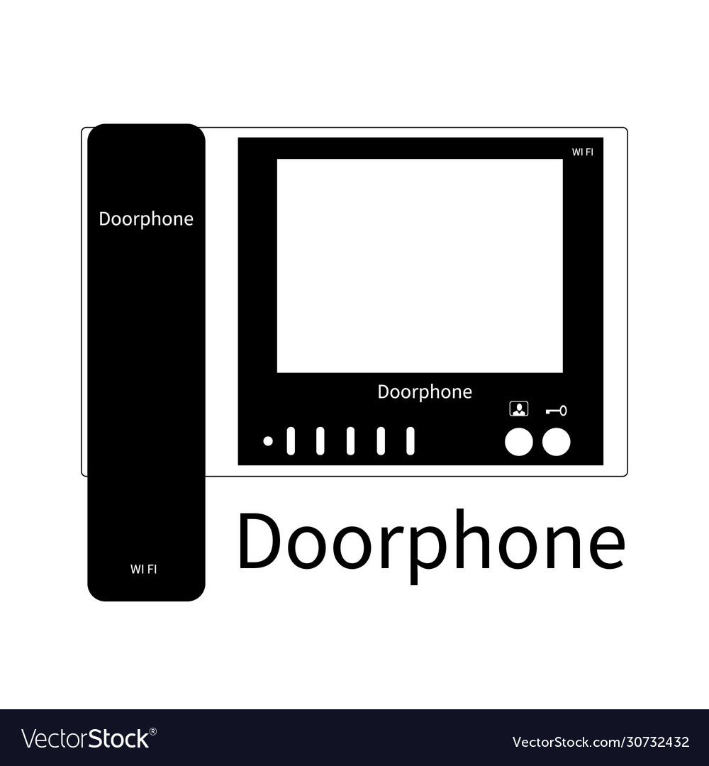 Wi-fi intercom Royalty Free Vector Image - VectorStock