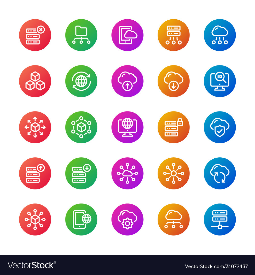 Big data 1 Royalty Free Vector Image - VectorStock