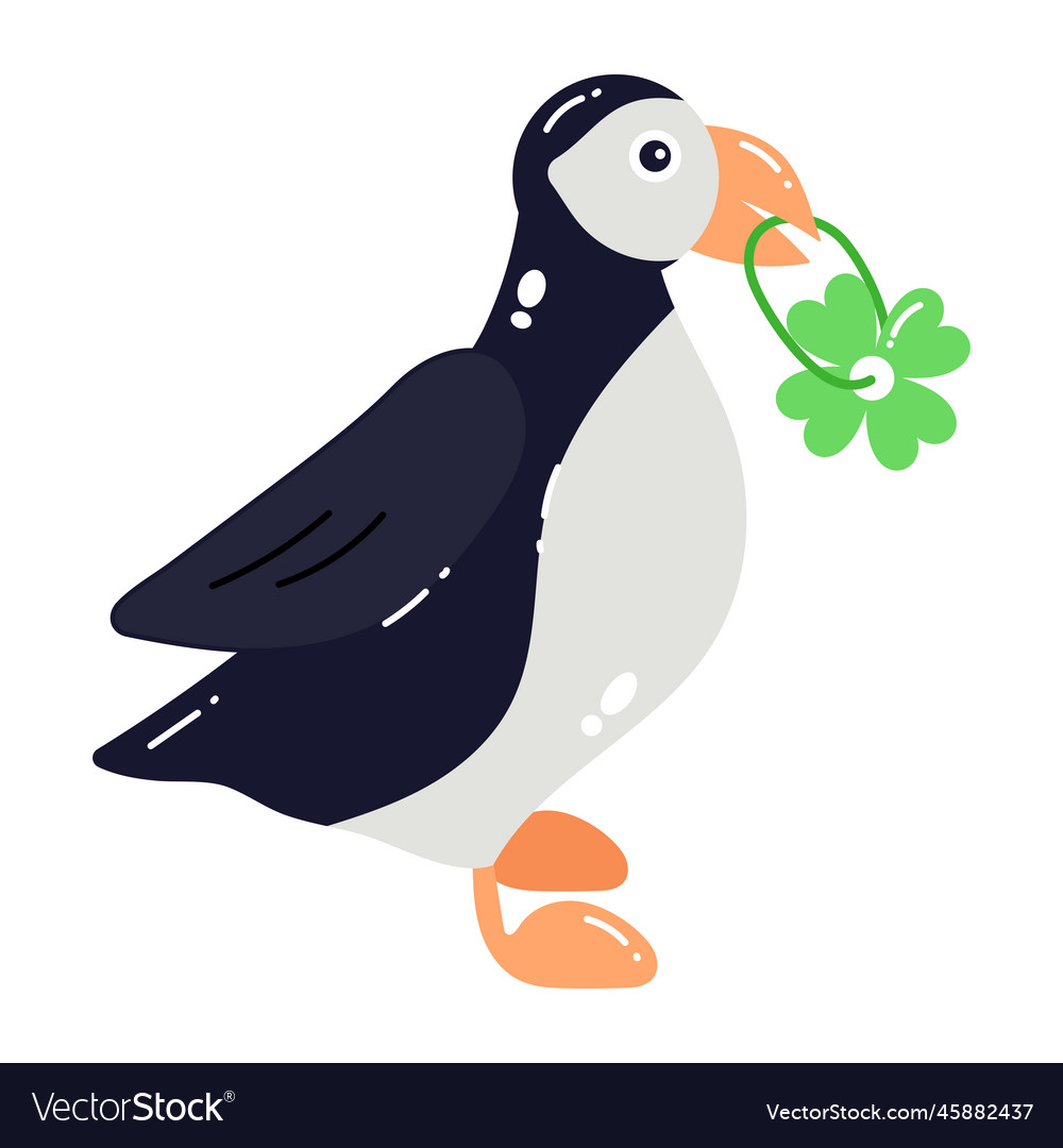 Patrick bird Royalty Free Vector Image - VectorStock
