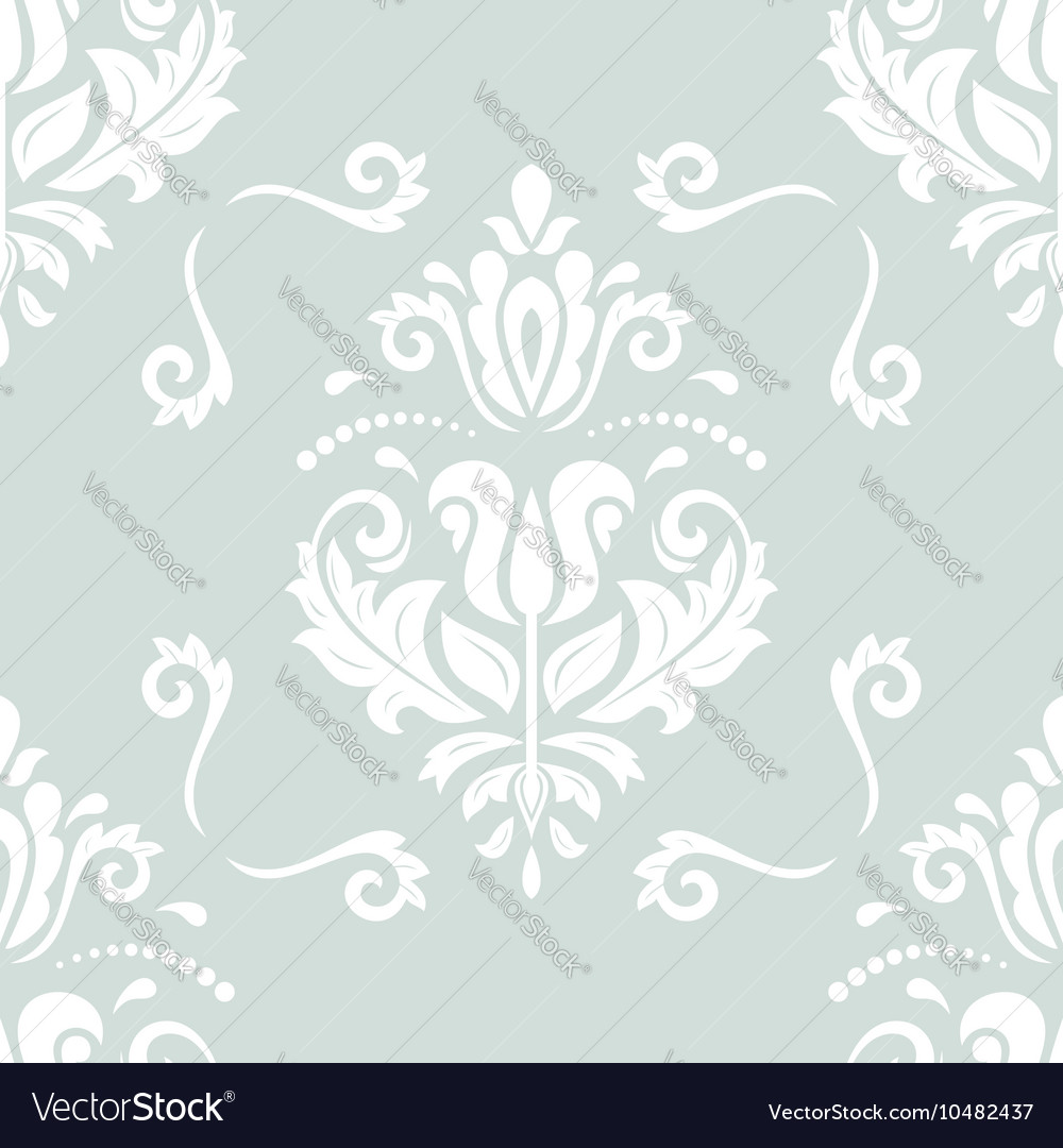 Seamless baroque pattern Royalty Free Vector Image