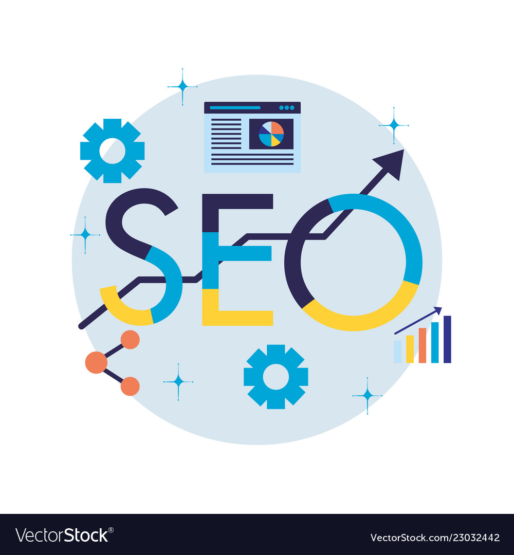Search engine optimization Royalty Free Vector Image
