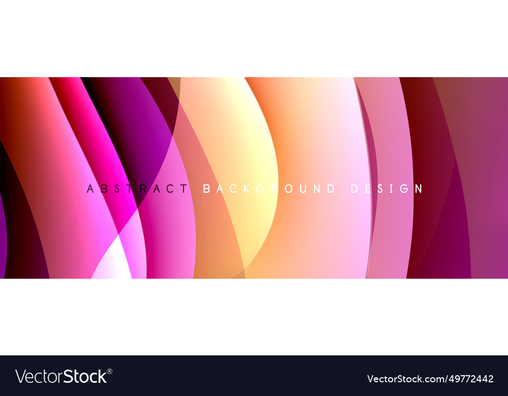 Simple fluid color gradient abstract background Vector Image
