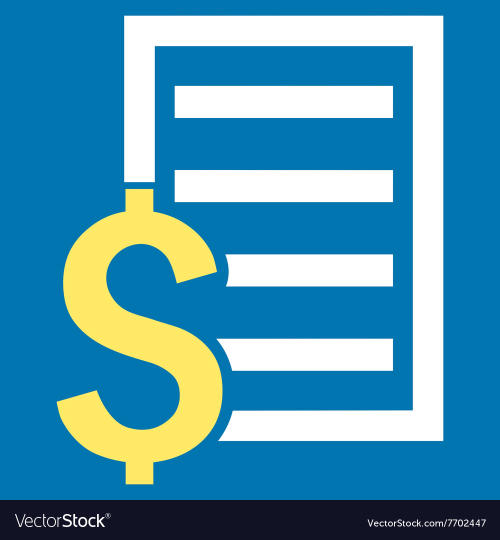 Contract flat icon Royalty Free Vector Image - VectorStock