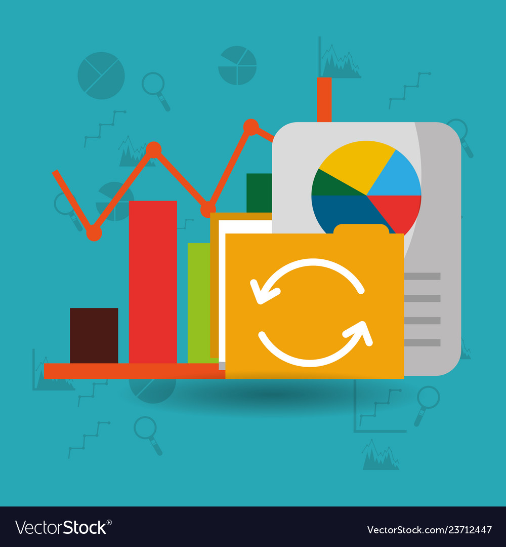 Data center technology Royalty Free Vector Image