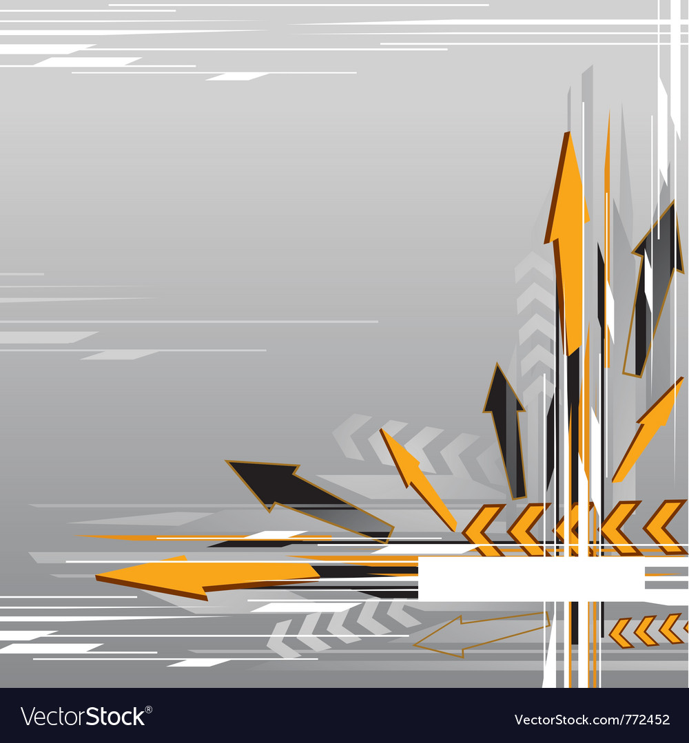 Abstract arrow background Royalty Free Vector Image