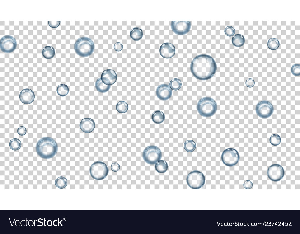 Background of bubbles Royalty Free Vector Image