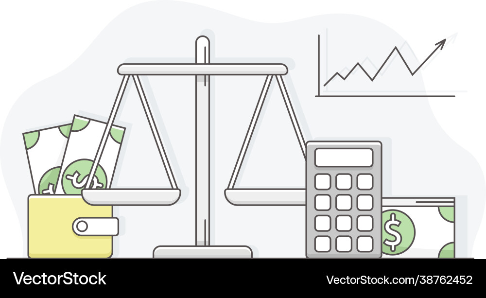 Business process and corporate service management Vector Image