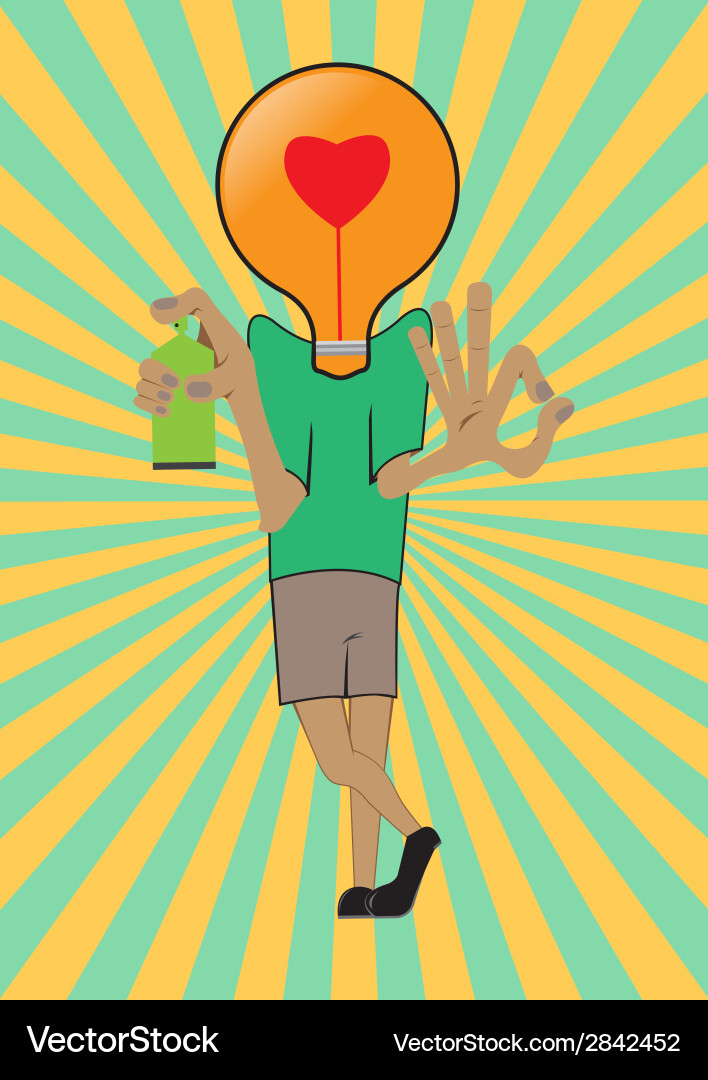 Idea concept Royalty Free Vector Image - VectorStock