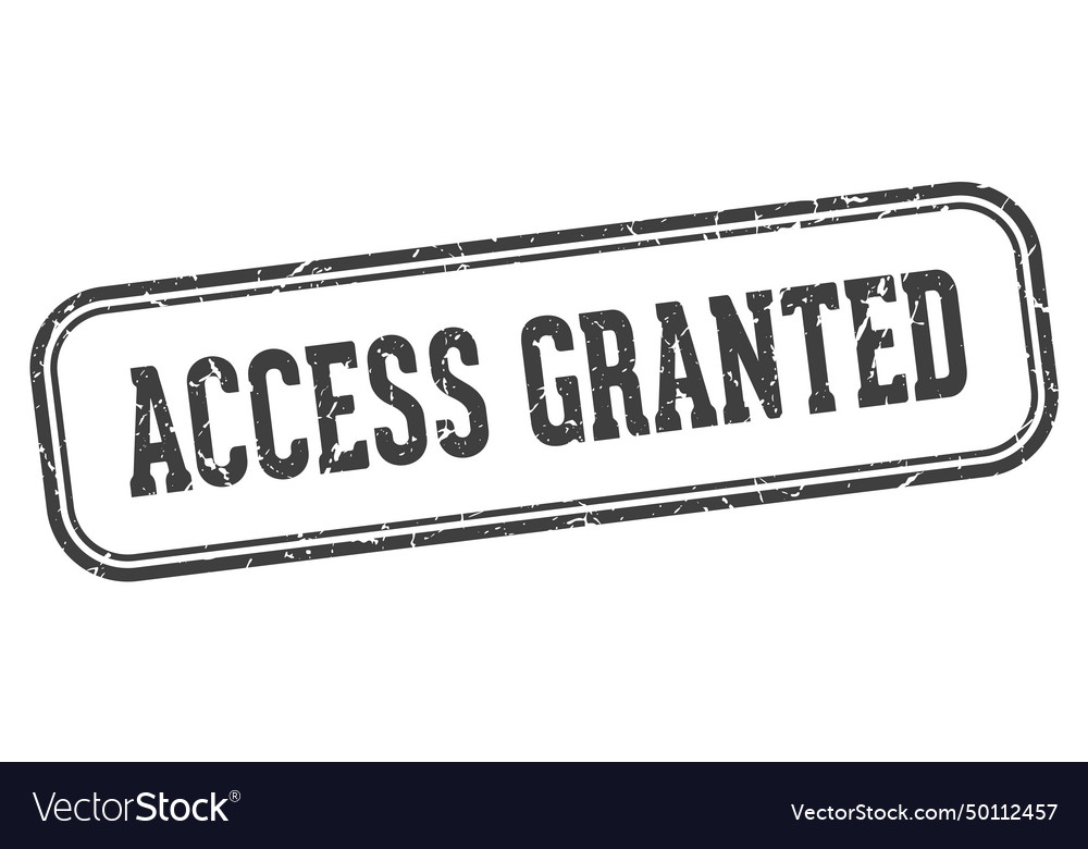 Access granted stamp rectangular Royalty Free Vector Image Access granted stamp rectangular Royalty Free Vector Image