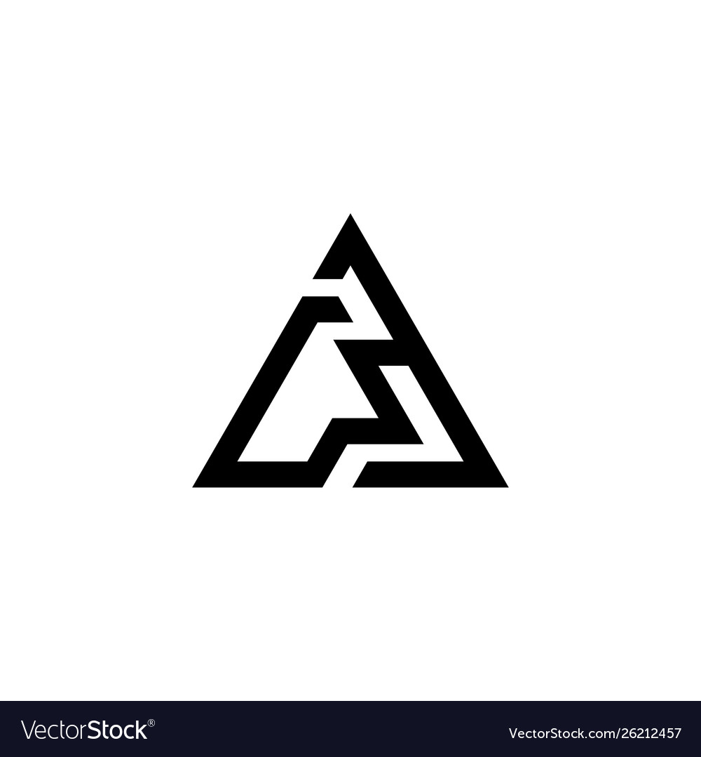 Initials logo template Royalty Free Vector Image