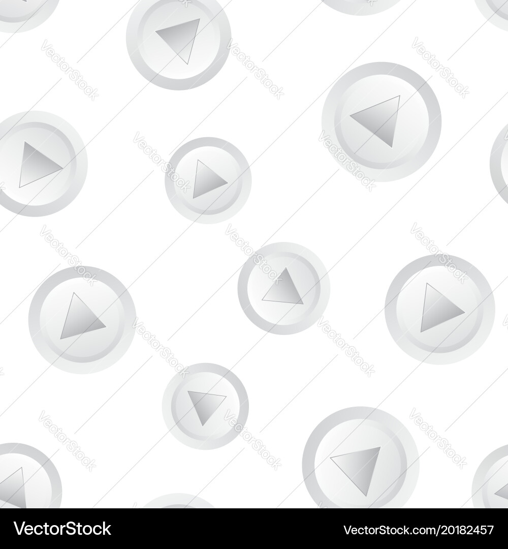 Play video seamless pattern background business Vector Image