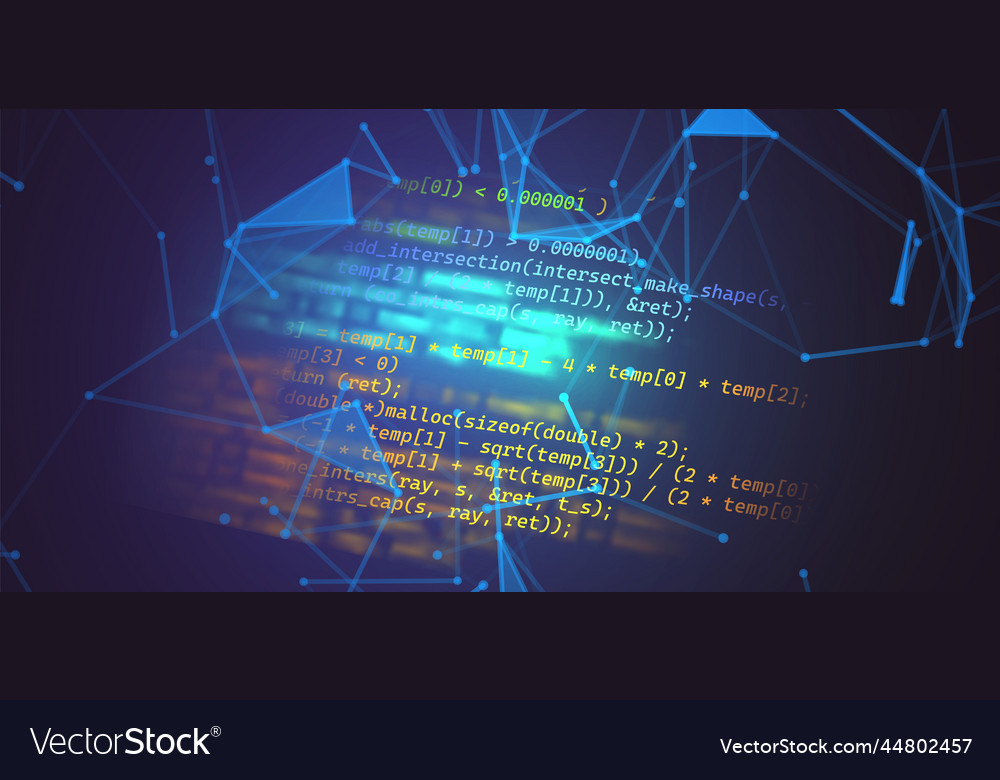 Programming futuristic cyberspace with binary code