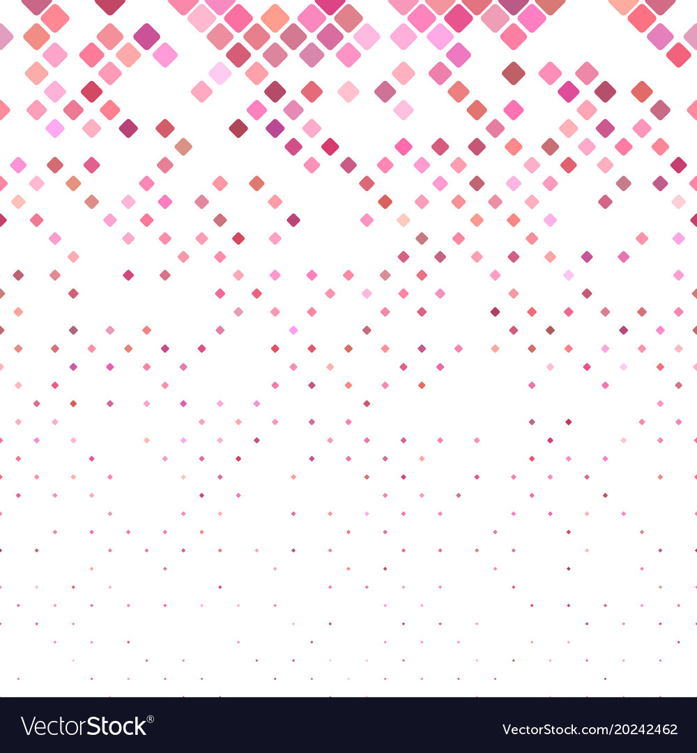 Geometric diagonal rounded square pattern Vector Image