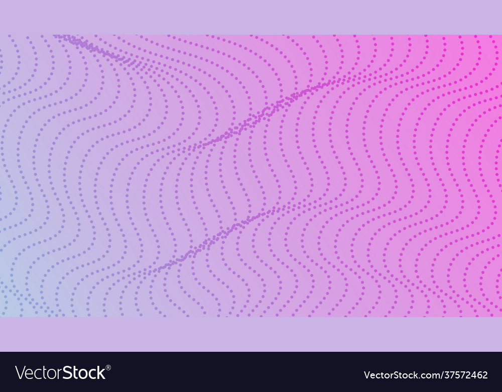 Halftone gradient background with dots Royalty Free Vector