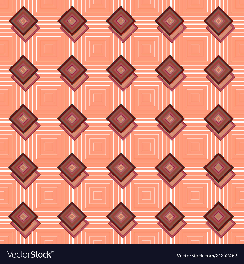 Square seamless pattern Royalty Free Vector Image