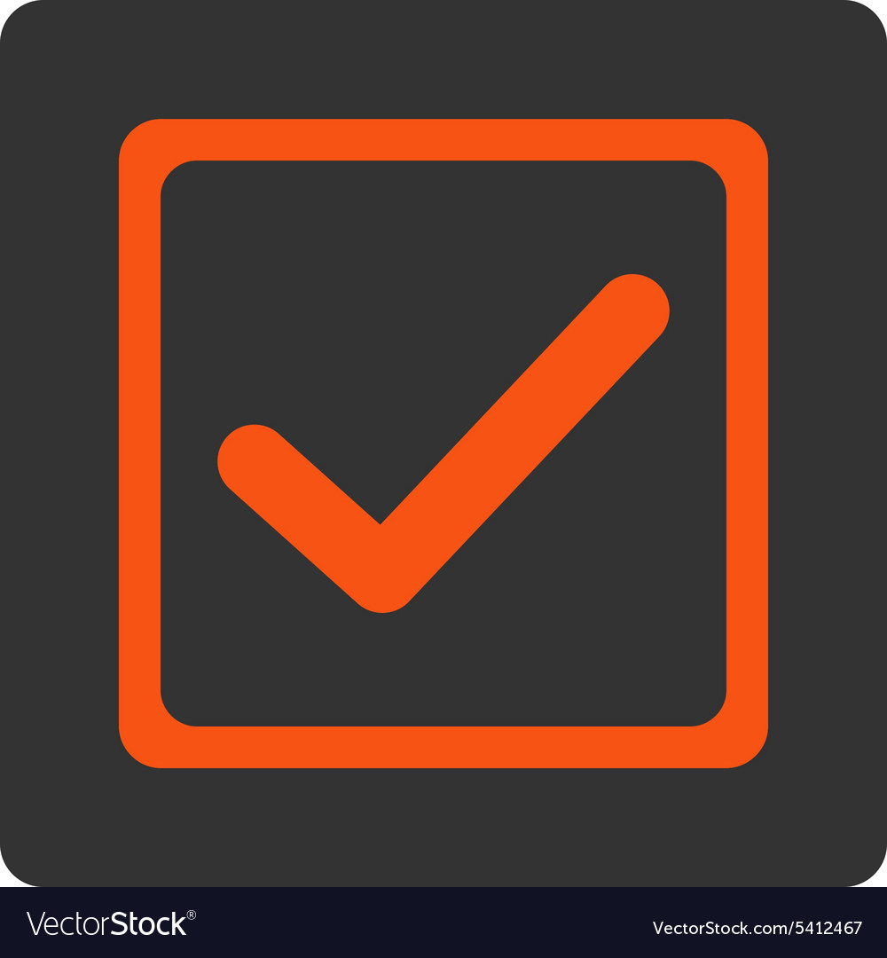 Checkbox icon Royalty Free Vector Image - VectorStock