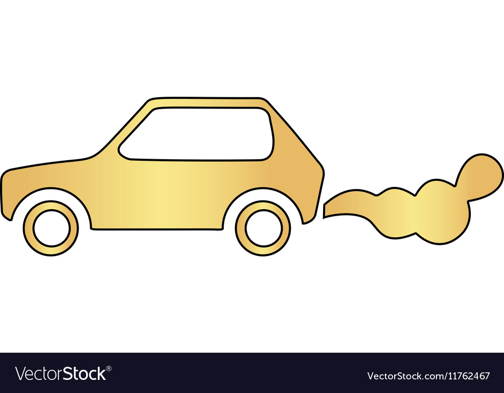 Contamination computer symbol Royalty Free Vector Image