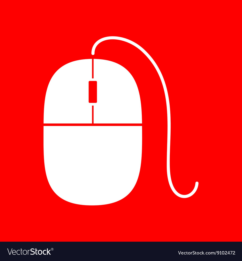 Mouse sign Royalty Free Vector Image - VectorStock