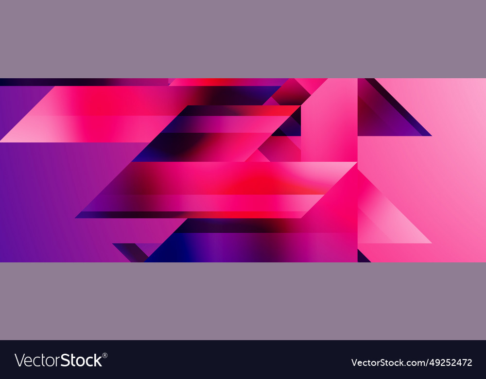Simple geometric forms - dynamic Royalty Free Vector Image