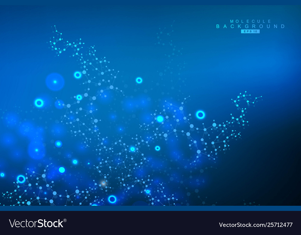 Big data visualization background modern Vector Image