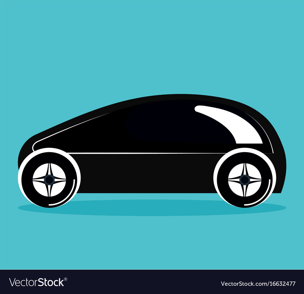 Future car vehicle technology smart automatic Vector Image