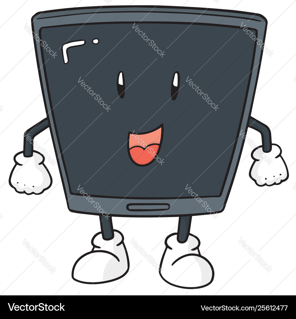 Smartphone cartoon Royalty Free Vector Image - VectorStock