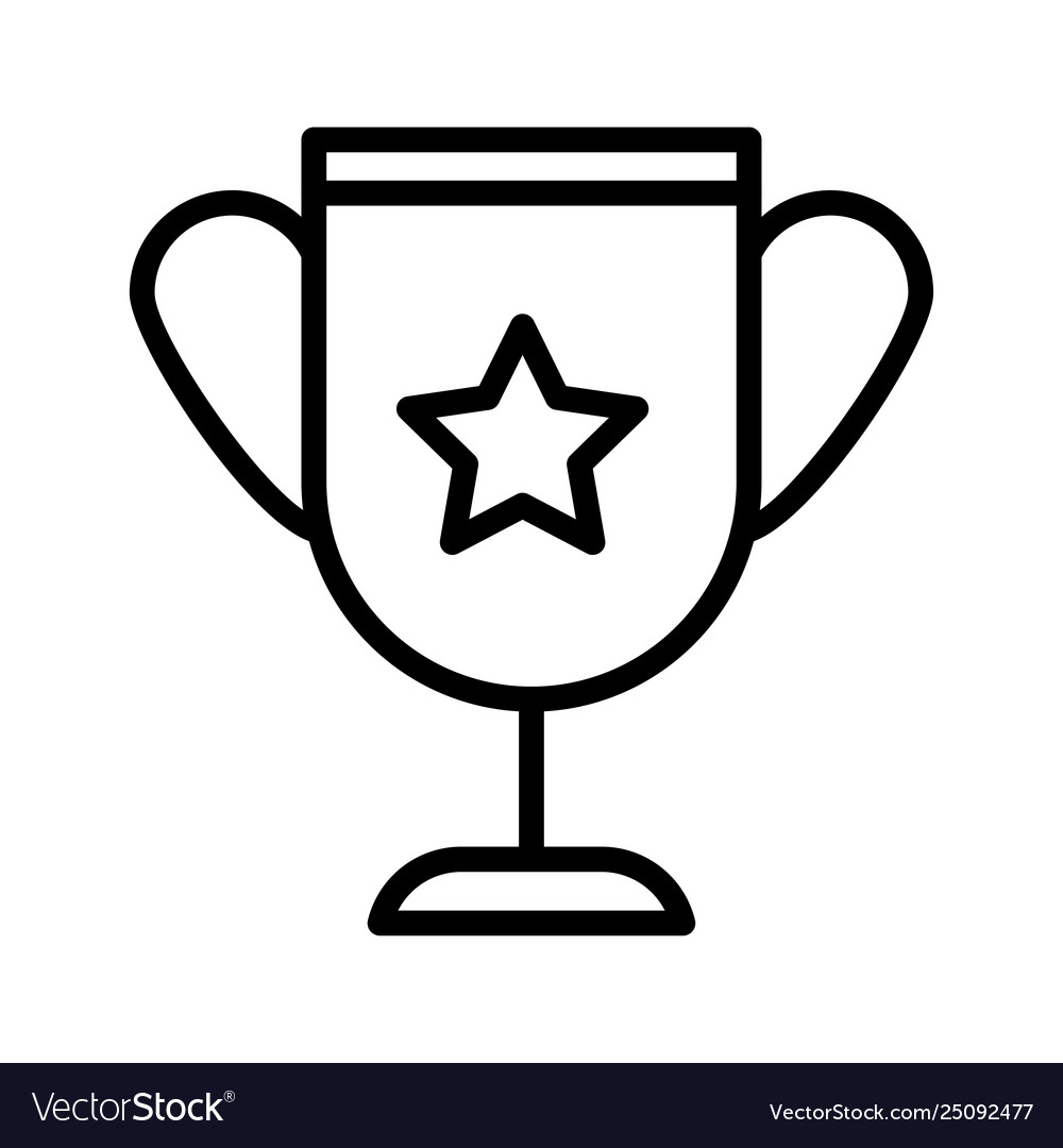 Trophy Royalty Free Vector Image - VectorStock