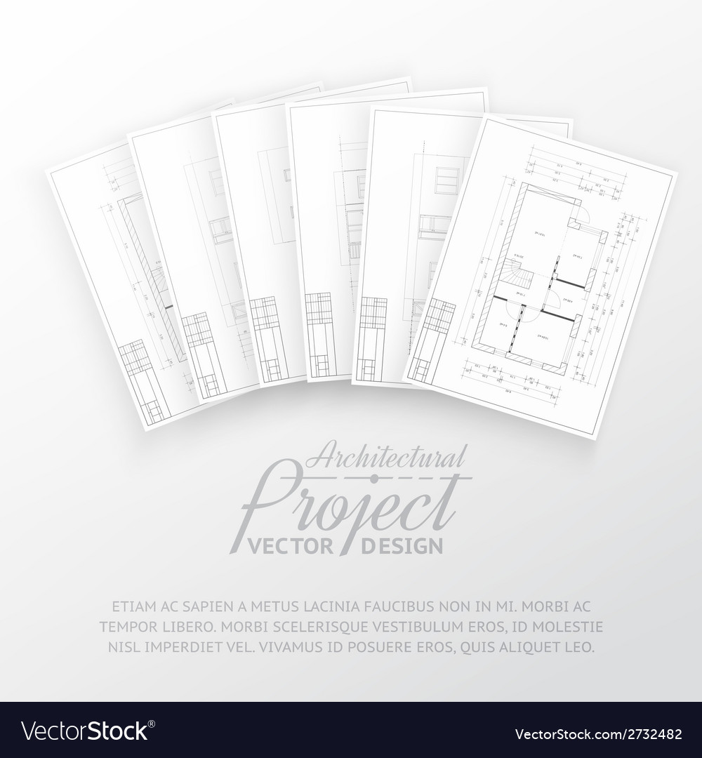 Architectural background Royalty Free Vector Image