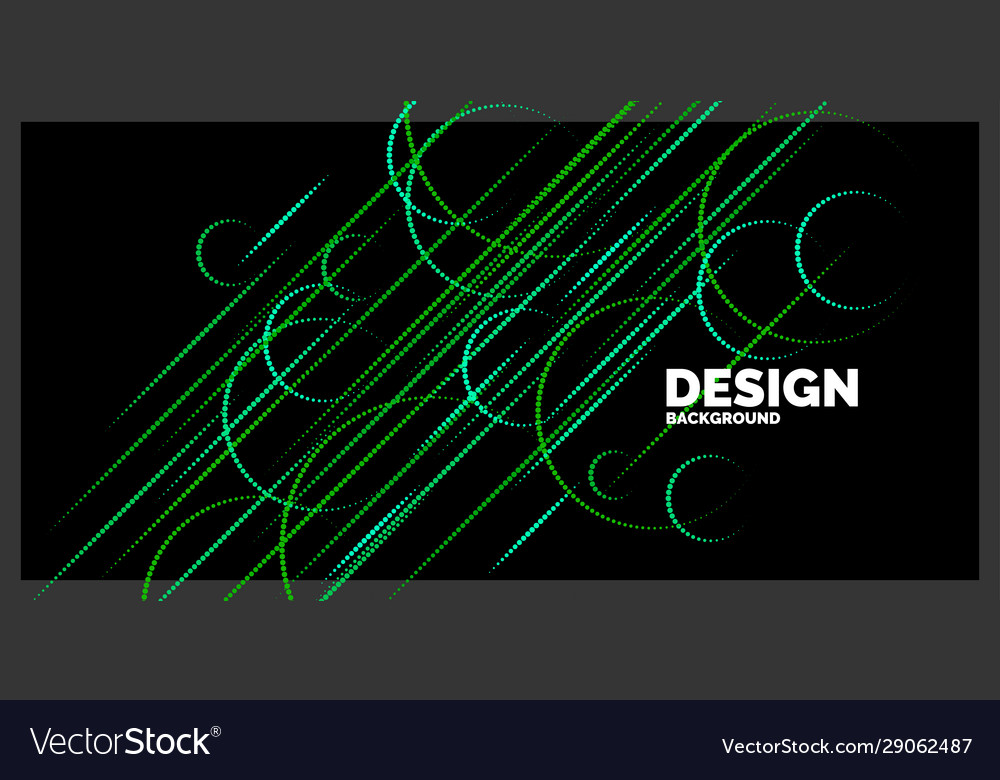 Abstract elements with dynamic lines modern Vector Image
