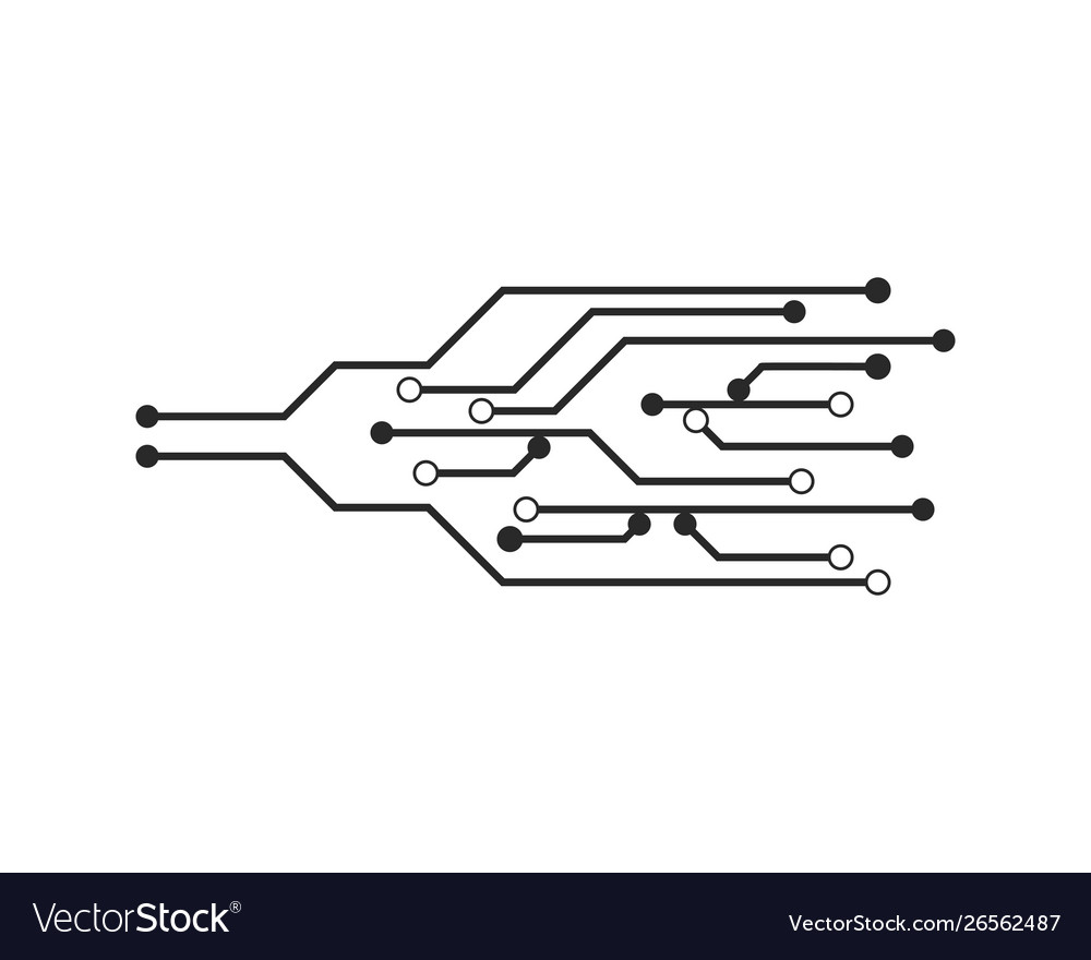 Circuit Royalty Free Vector Image - VectorStock