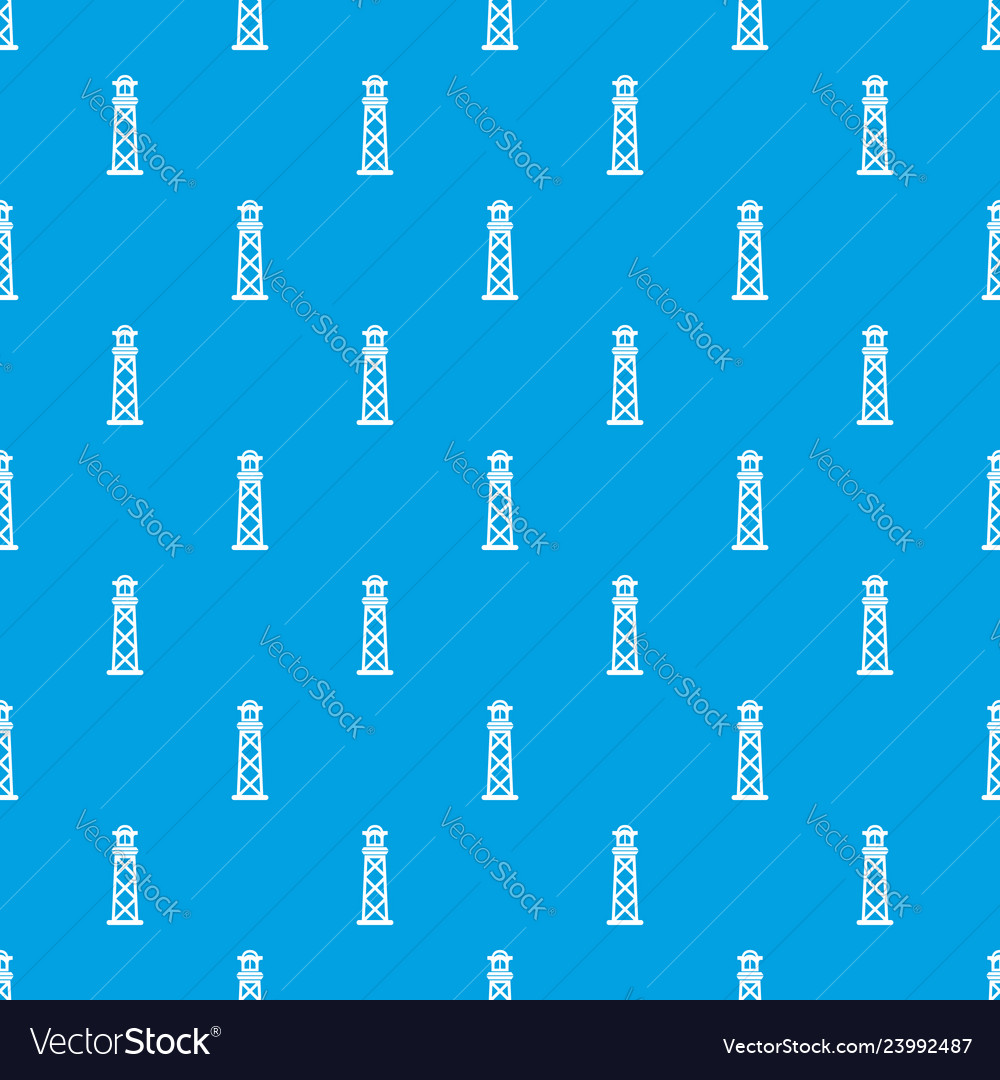 Pharos pattern seamless blue Royalty Free Vector Image