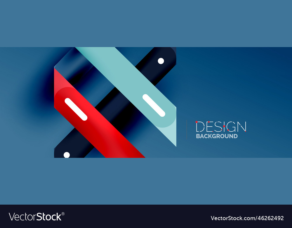 Background overlapping lines dynamic Royalty Free Vector