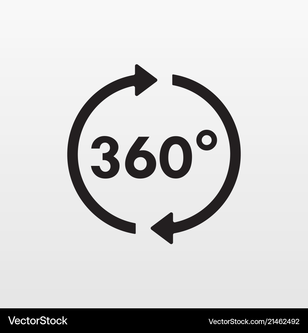 360 Degrees Icon