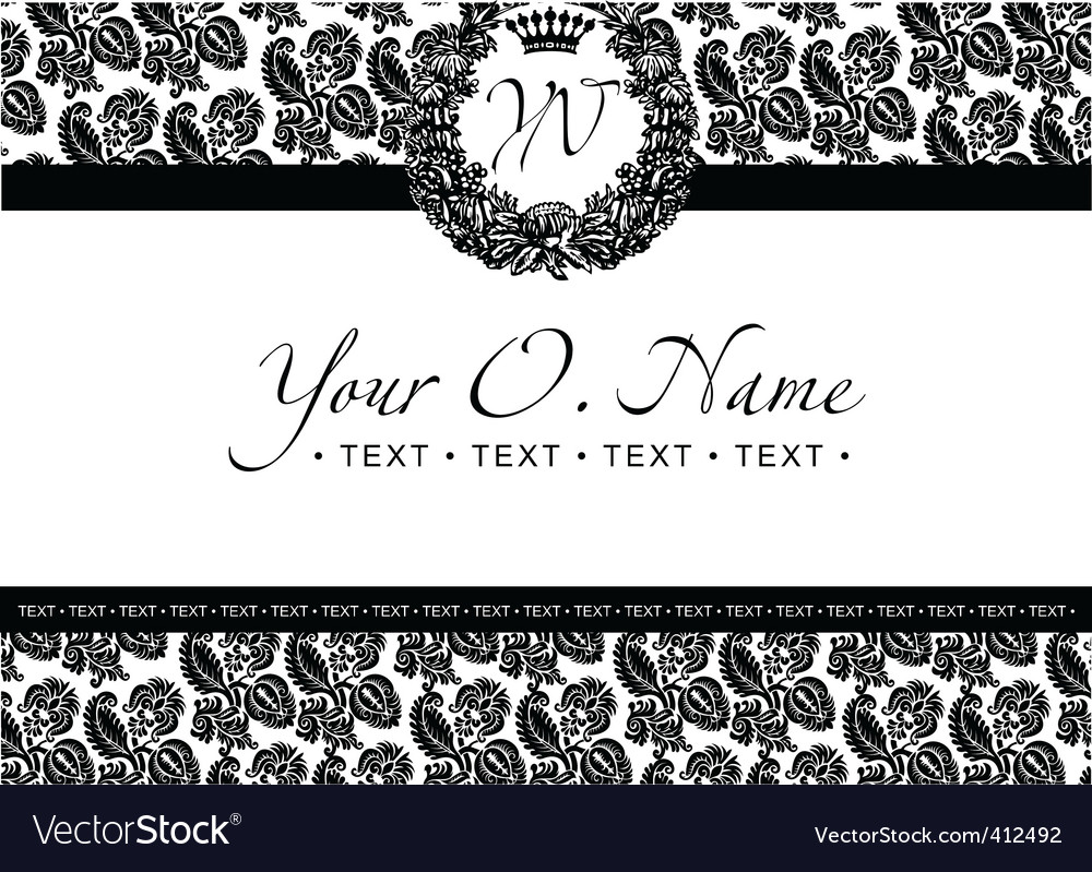 Title frame Royalty Free Vector Image - VectorStock