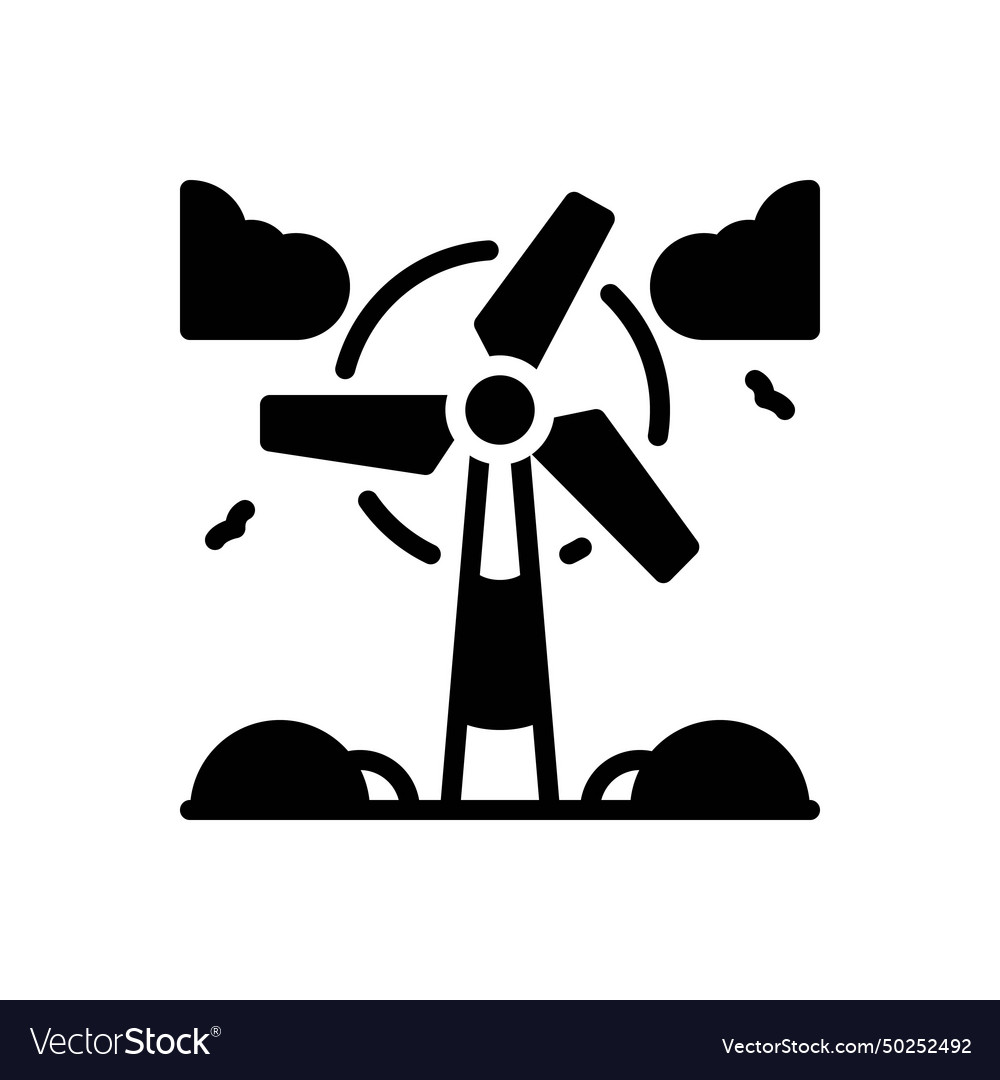 Wind power Royalty Free Vector Image - VectorStock